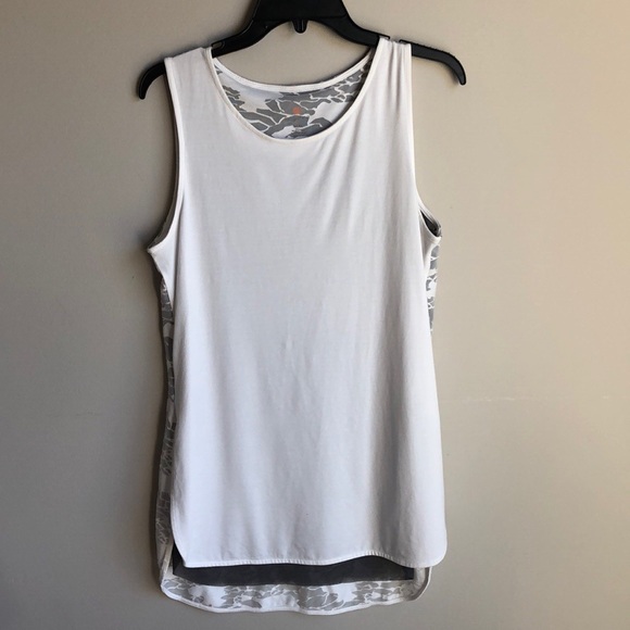 Tangerine | Tops | Tangerine White Long Tank | Poshmark